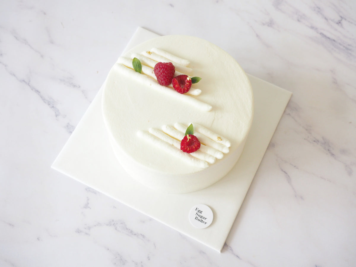Raspberry Lychee Shortcake 6" – Egg Sugar Butter